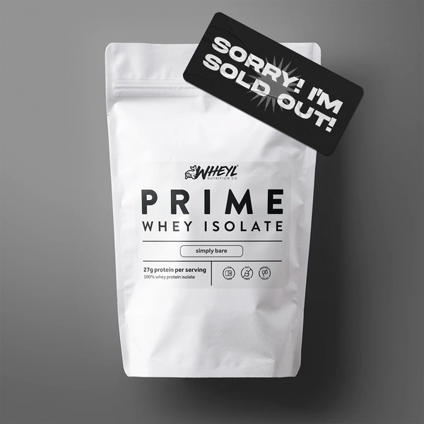 Wheyl's PRIME whey isolate – Wheyl Nutrition Co.