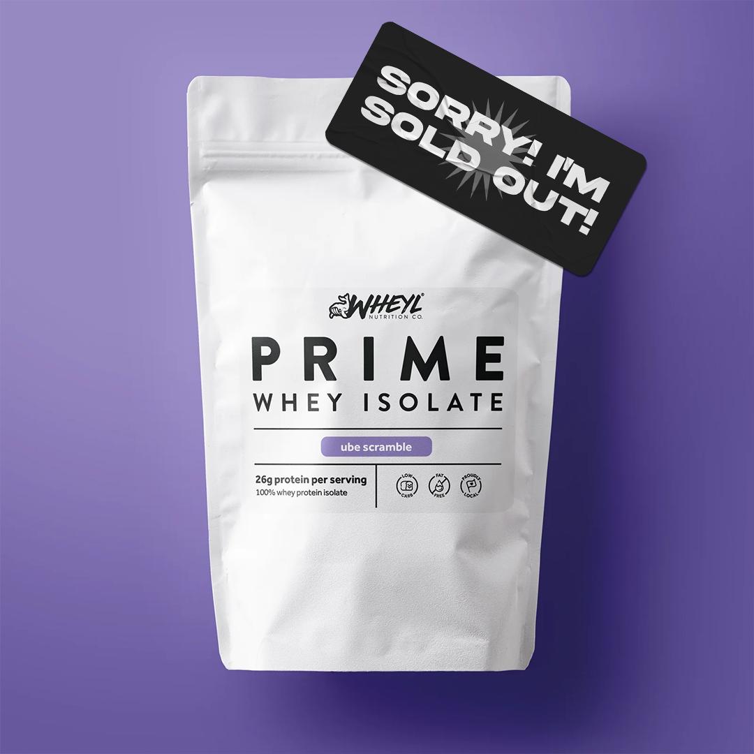 Wheyl's PRIME whey isolate – Wheyl Nutrition Co.